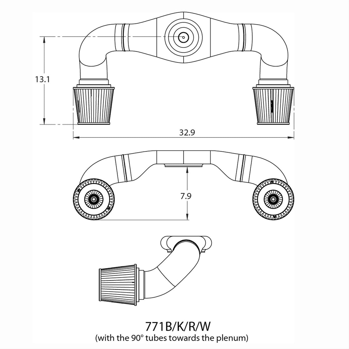 Spectre Performance Musclecar Cold Air Intakes SPE-771 – The Speedshop